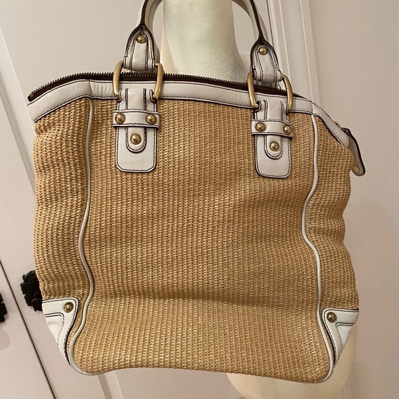 Coach | Bags | Straw Coach Bag | Poshmark